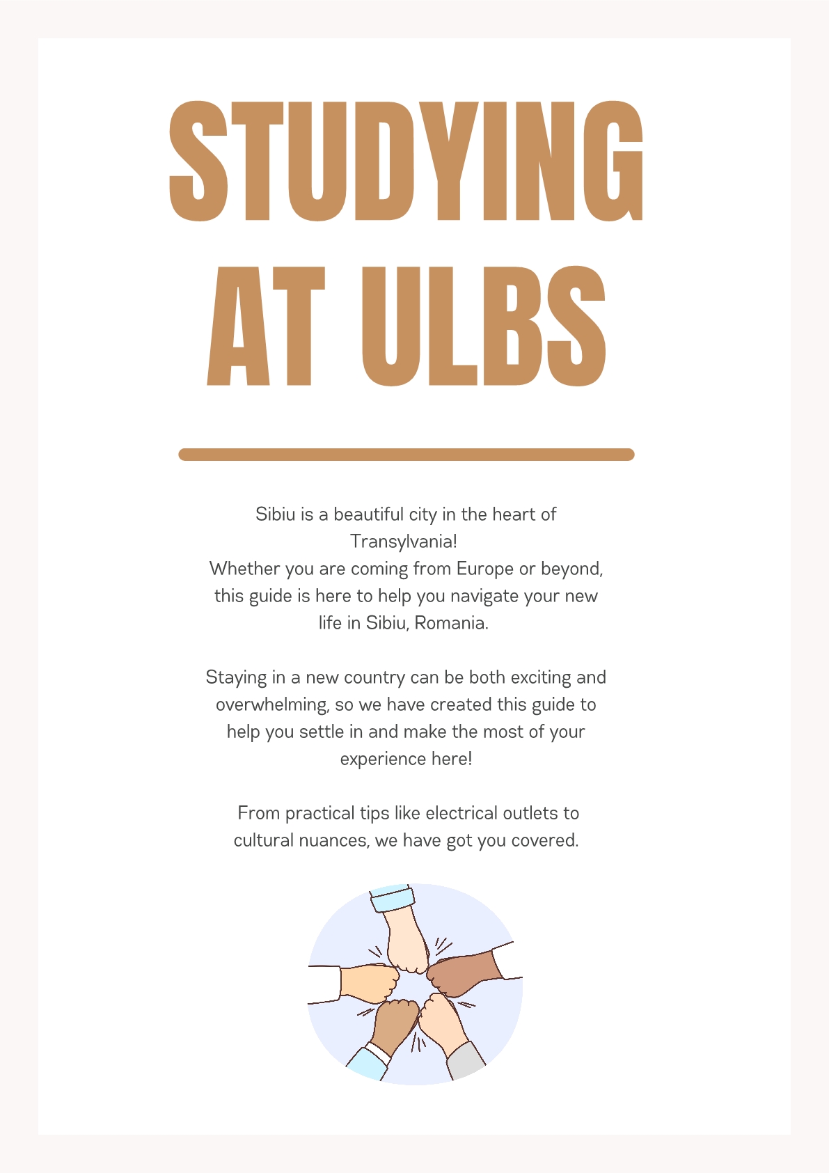 International Student Guide Department Of International Relations